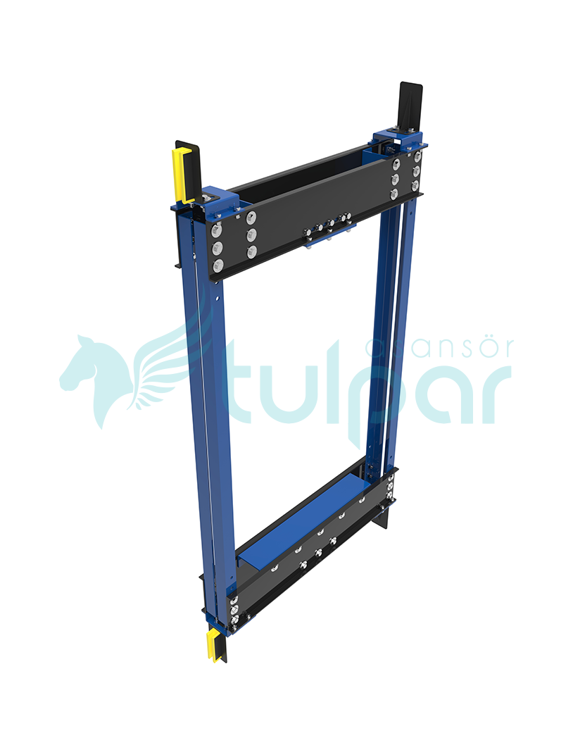 Tulpar Lift | CABIN AND COUNTERWEIGHT FRAMES
